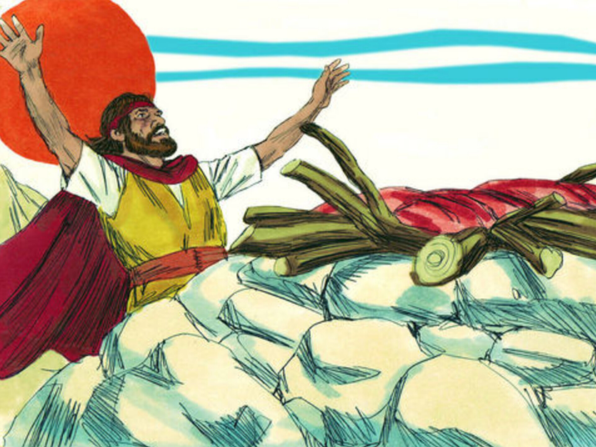 ELIA DI GUNUNG KARMEL, NABI ELIA BERHADAPAN DENGAN NABI-NABI PALSU ...